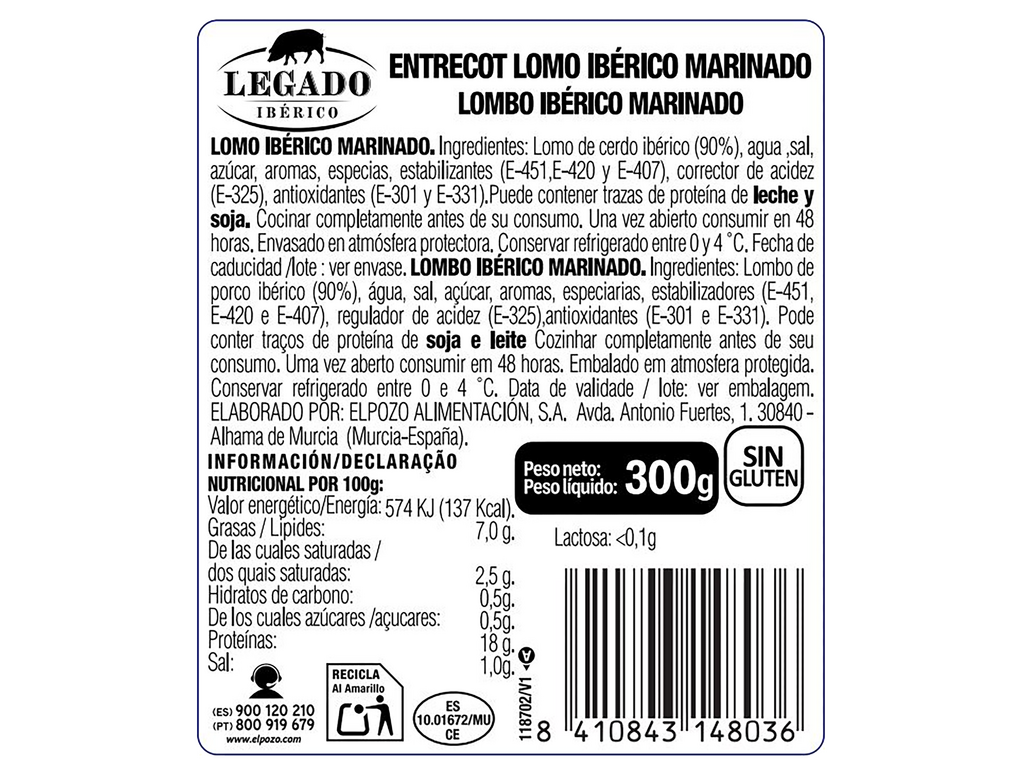 Iberian Loin Entrecote - Legado Ibérico